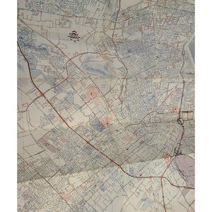 Other | 1969 Chevron San Jose California Travel Map Chevron Island ...